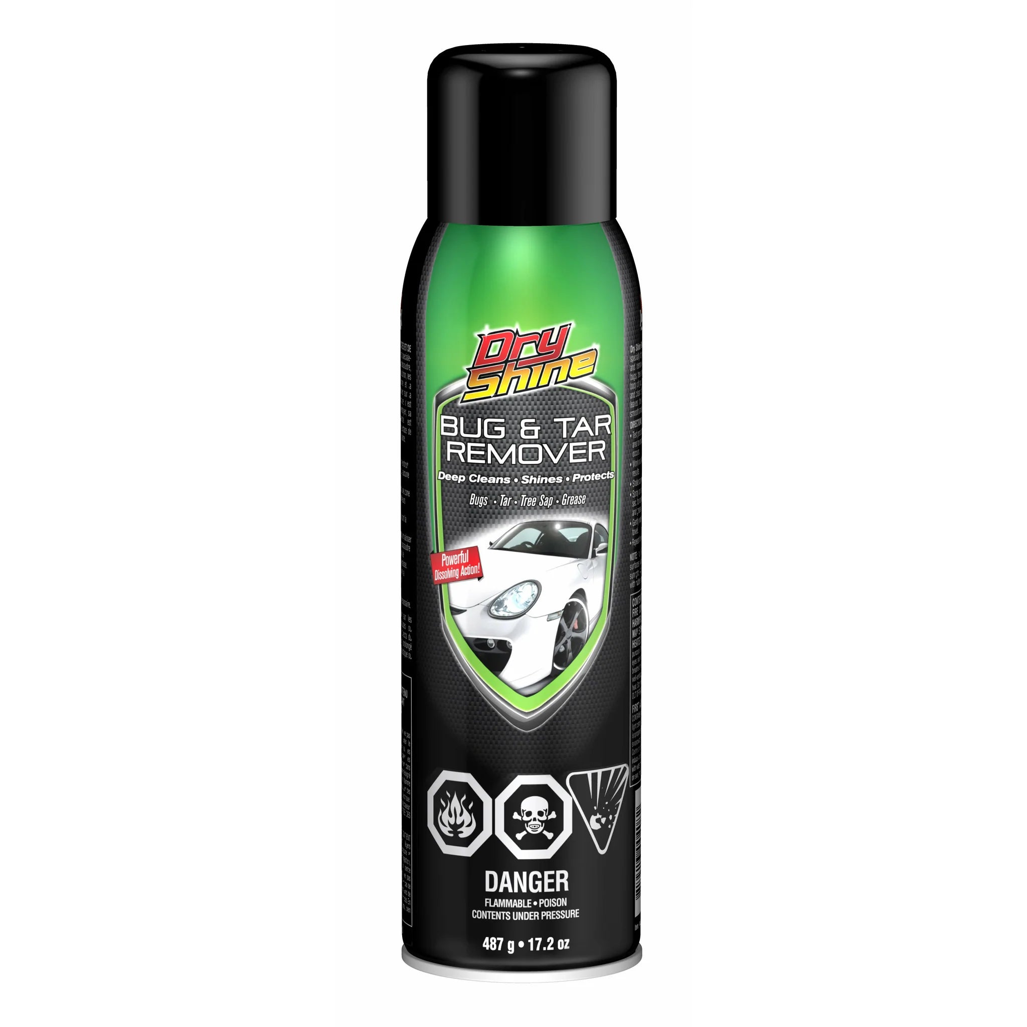 Dry Shine Bug and Tar Remover, 17.2 Oz – Big Willy's Wholesale